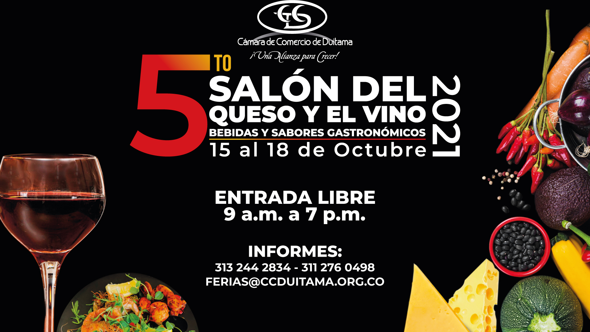 ASÍ SE VIVIO LA FERIA DEL QUESO Y EL VINO EN EL AÑO 2021 - Cámara de ... ASÍ SE VIVIO LA FERIA DEL QUESO Y EL VINO EN EL AÑO 2021 - Cámara de ...